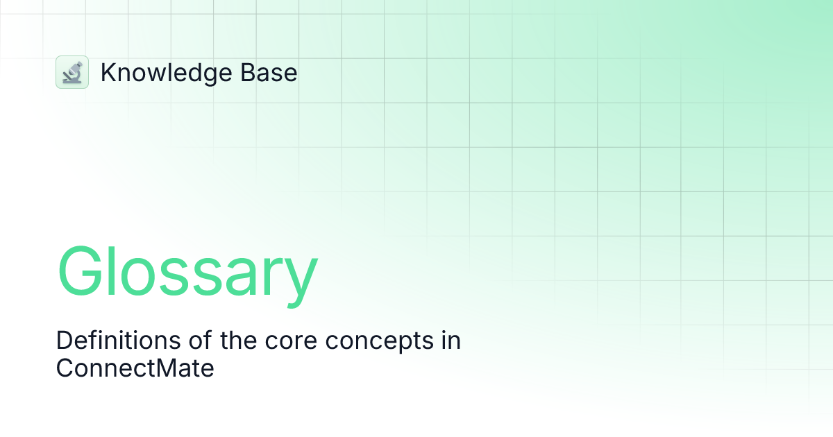 Glossary | Knowledge Base